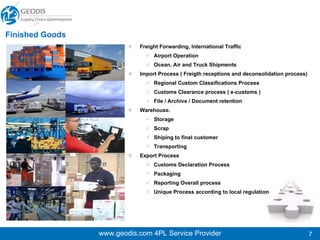 Geodis supply chain optimisation i | PPT