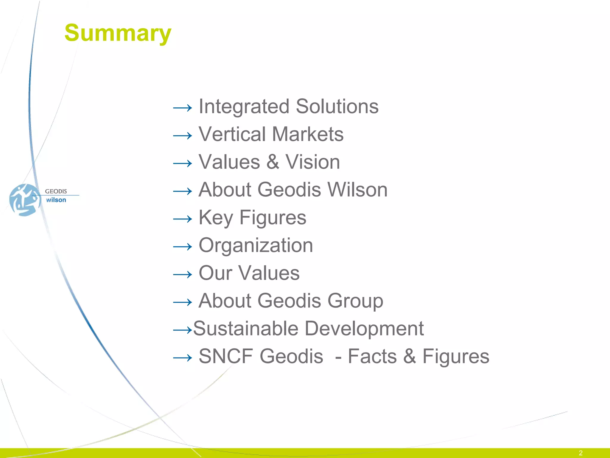 Geodis wilson company presentation 2010 | PPT