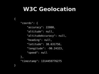 GeoDjango & HTML5 Geolocation | PPT