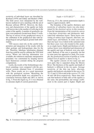 Geoelectrical investigation | PDF