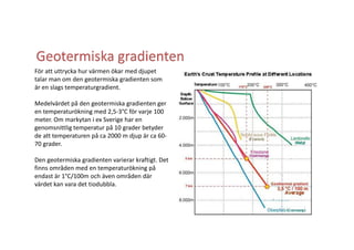 Geoenergi, Mattias Gustafsson | PDF