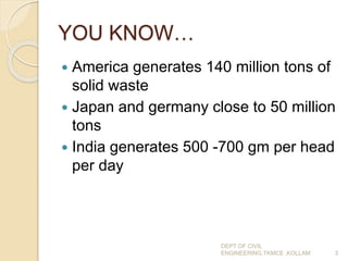 Geo environmental engineering assignment | PPTX