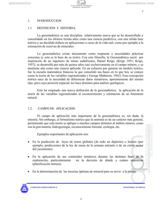 Geoestadistica lineal | PDF