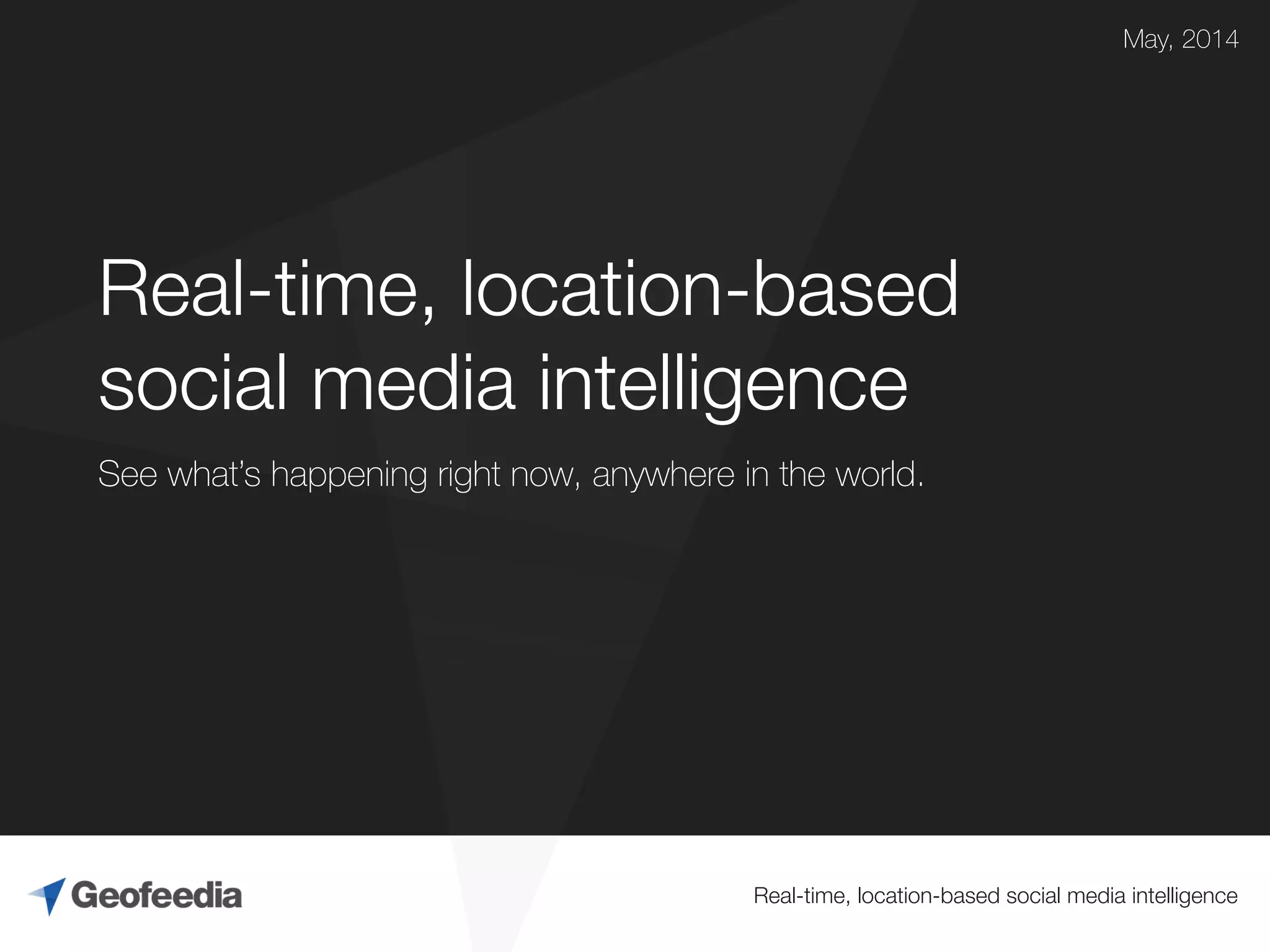 Location-based social media monitoring overview | PDF