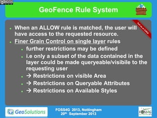 Advanced GeoServer Security with GeoFence | PDF