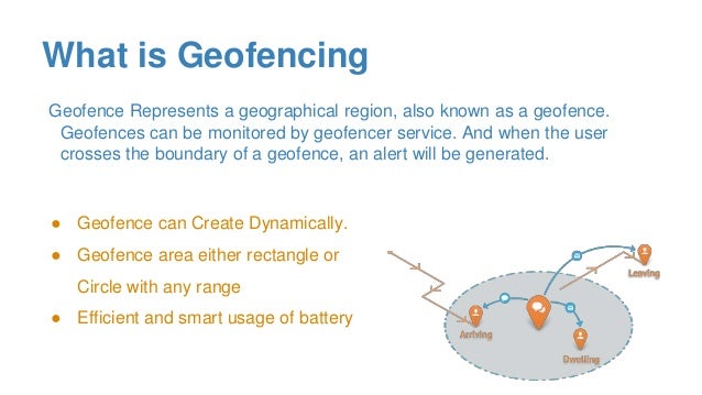 Geofencing for mobile applications