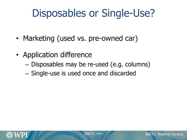 Tracking Single-Use & Scale-Up Best Practices | PDF | Biotech and ...