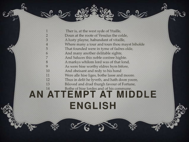 Geoffrey Chaucer Slide | PPT
