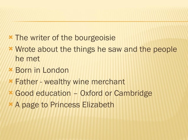 Geoffrey chaucer | PPT