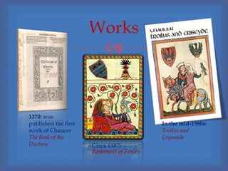 Geoffrey Chaucer "The Father of English Literature" | PDF