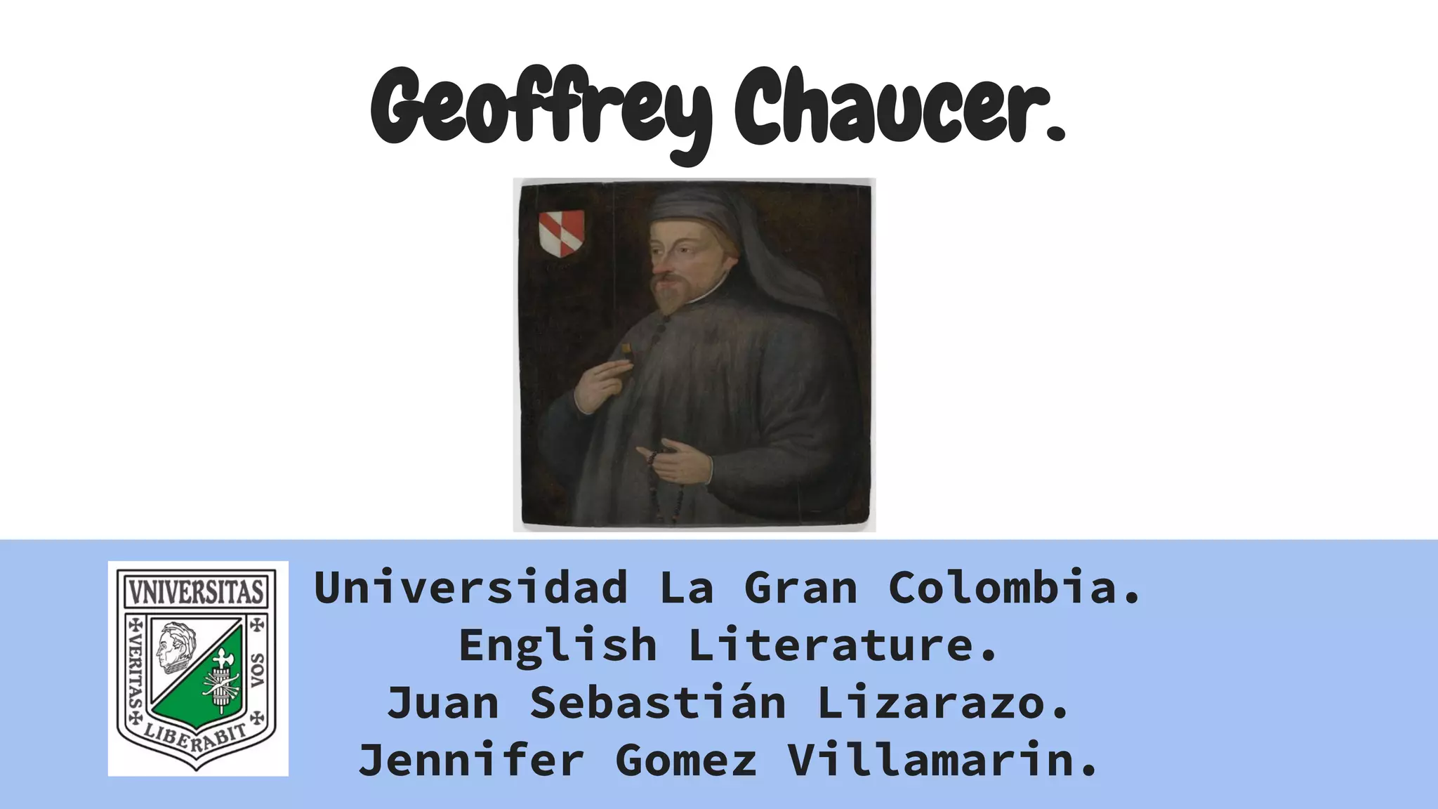 Geoffrey chaucer | PDF