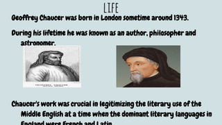 Geoffrey chaucer | PDF