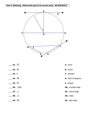 Geo final exam review | PDF