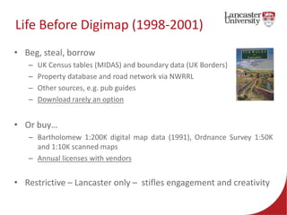 Digimap and GIS teaching at Lancaster University - Geoforum 2016 ...