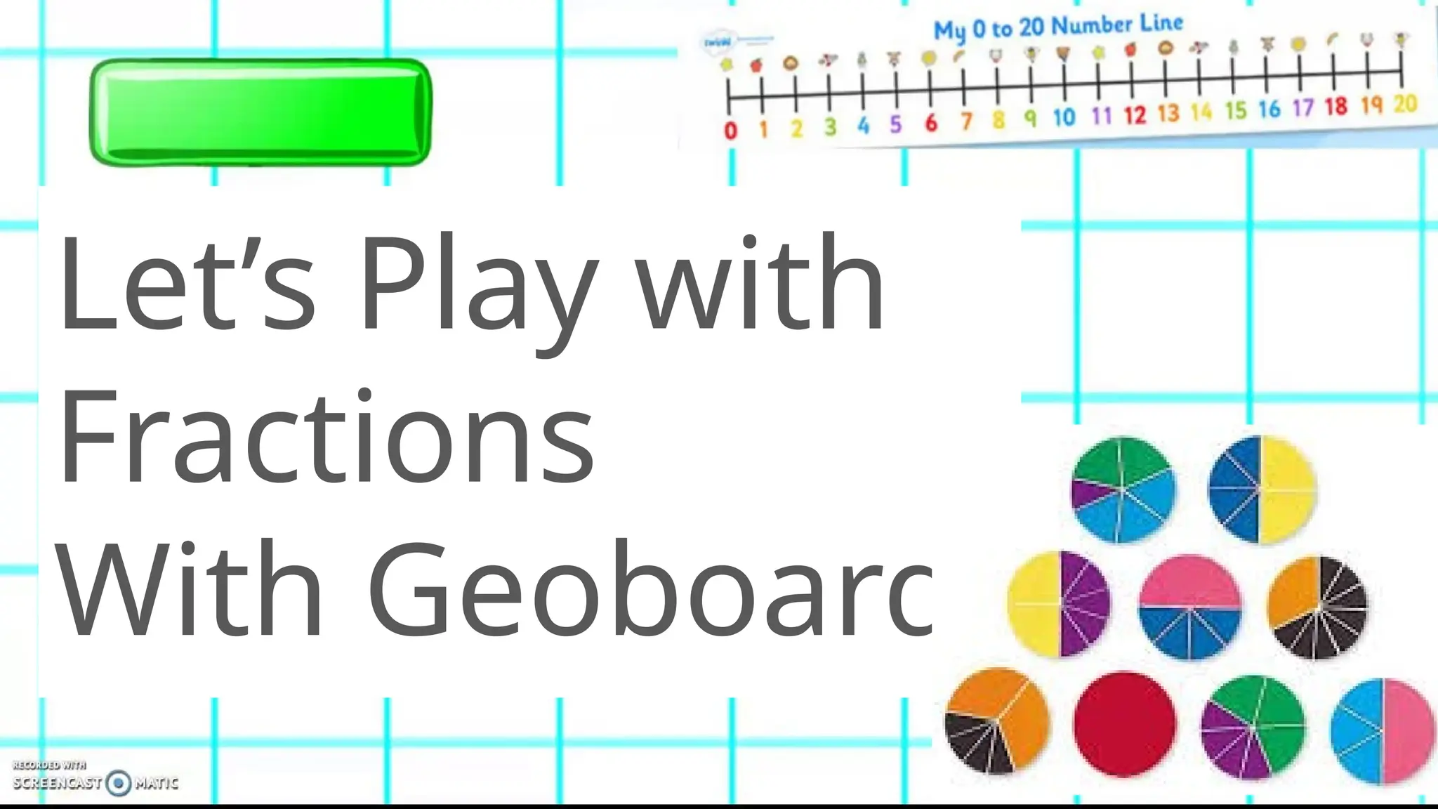 fracciones con geoplano cuartos, medios, etc | PPTX