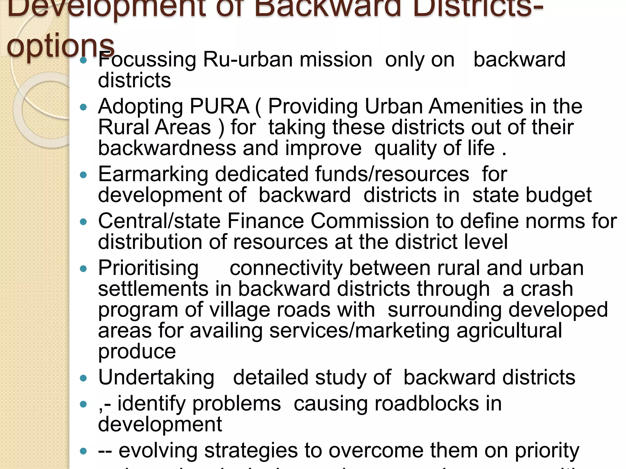 Rationalising Growth and Development of Aspirational Districts in India ...
