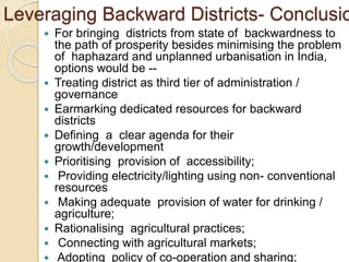 Rationalising Growth and Development of Aspirational Districts in India ...