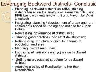 Rationalising Growth and Development of Aspirational Districts in India ...