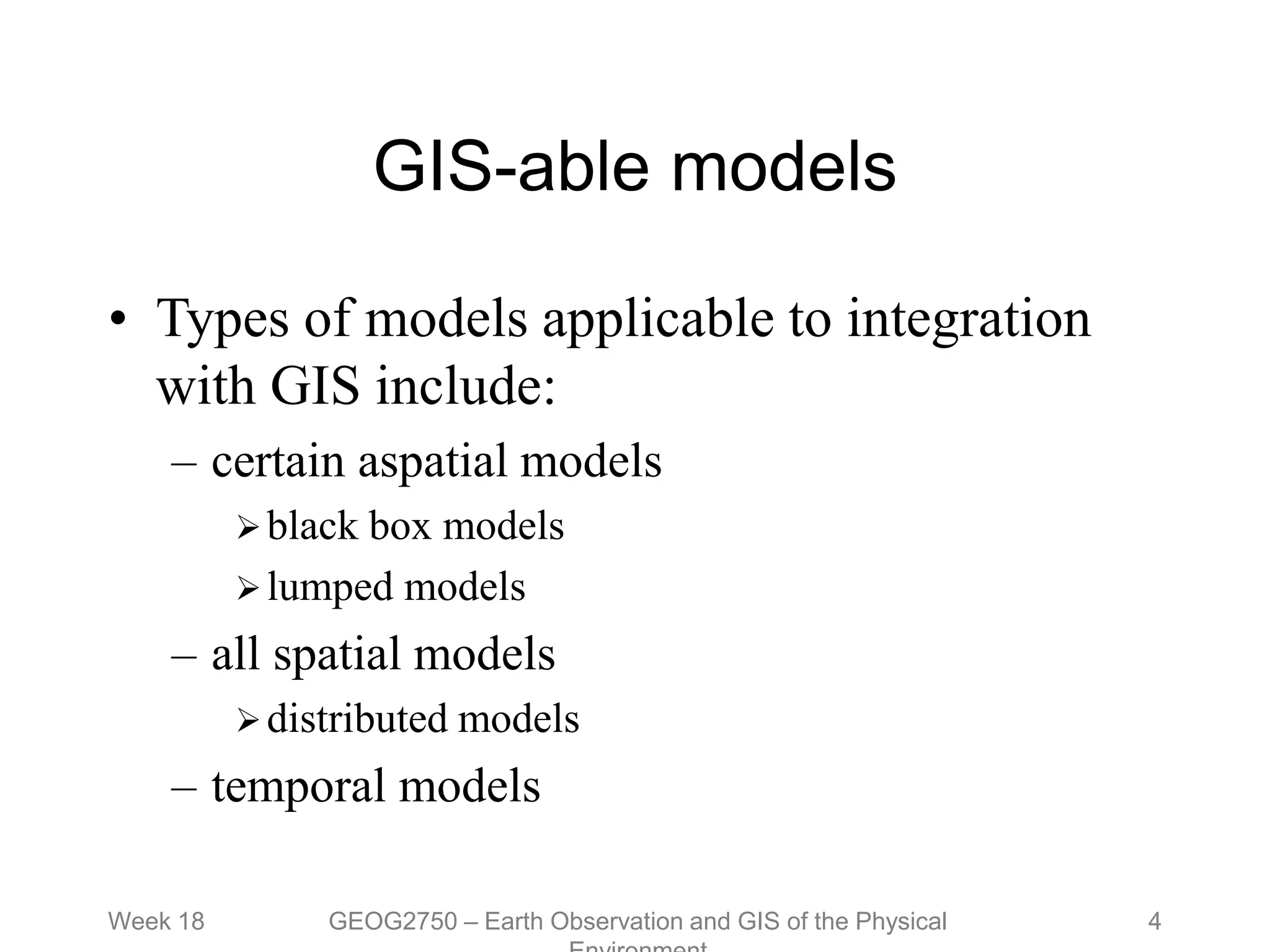 geog2750_15.ppt principles of grid based modelling | PPT