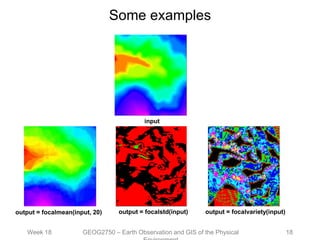 geog2750_15.ppt principles of grid based modelling | PPT