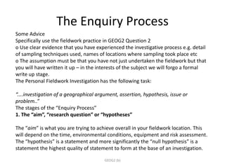 Geog2 question 2 | PPT