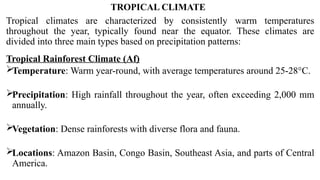Tropical weather disturbances and hazards | PPTX