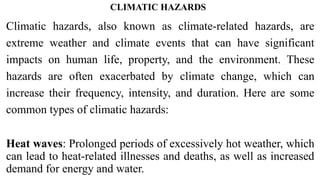 Tropical weather disturbances and hazards | PPTX