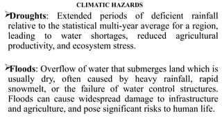 Tropical weather disturbances and hazards | PPTX