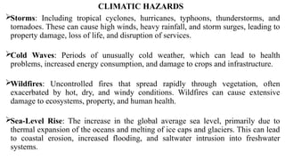 Tropical weather disturbances and hazards | PPTX