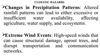 Tropical weather disturbances and hazards | PPTX