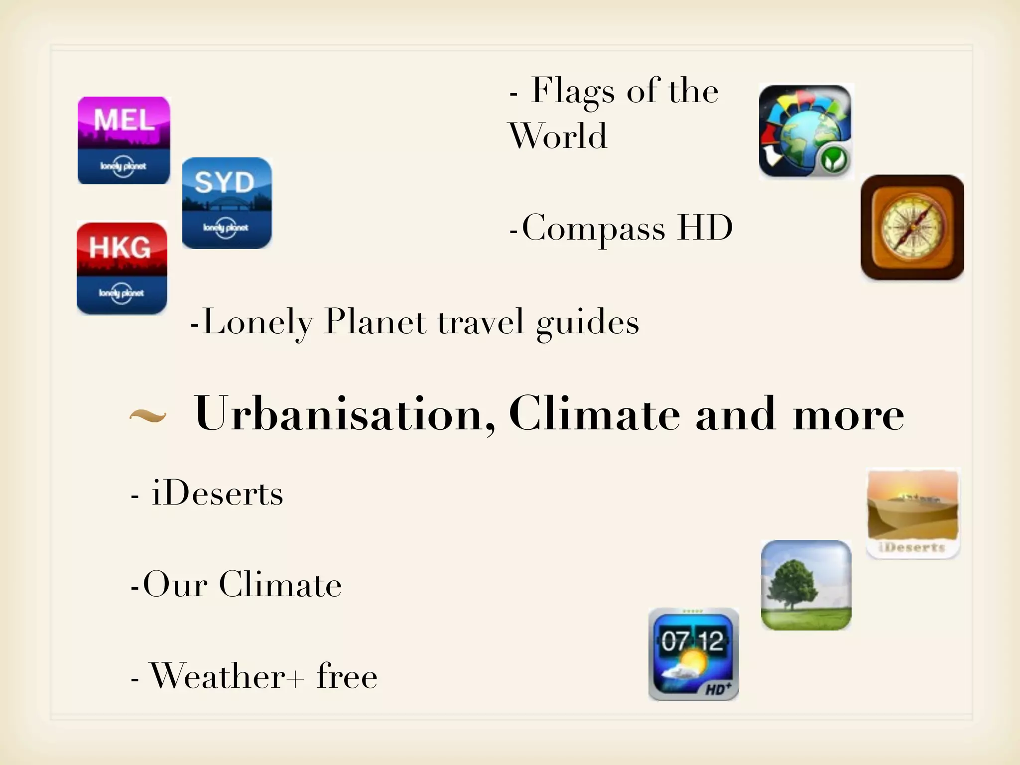 Geography Apps | PPT