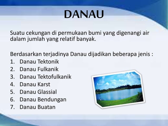 Geogarafi perairan darat (revisi) | PPTX