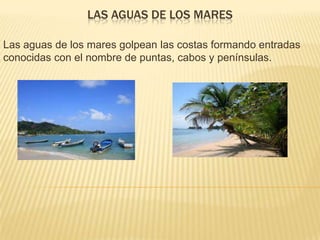 Costas, Mares E Islas | PPTX