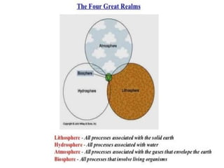 Geography chapter 5 Major domains of the earth ppt | PPTX