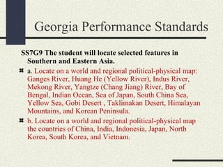 Geogeaphy of eastern asia[1] | PPT