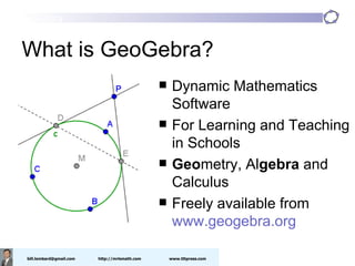 Geogebra by Mr. L | PPT