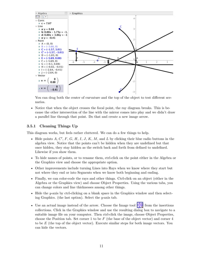Geogebra for physics | PDF | Graphics Software | Computer Software and Applications