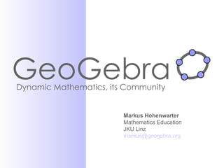 Geogebra Slideshow | PPT