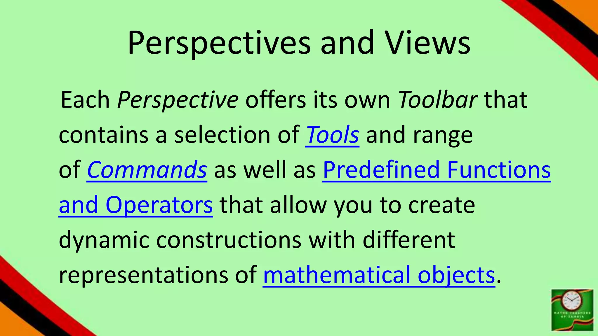GeoGebra Tutorials | PPTX