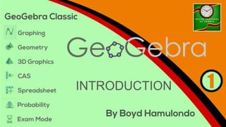 GeoGebra Tutorials | PPTX