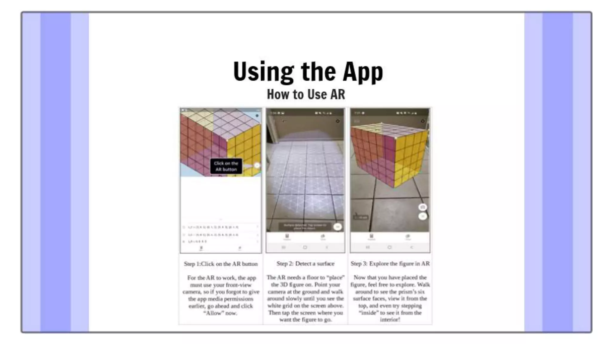 GeoGebra 3D AR Guide | PPTX