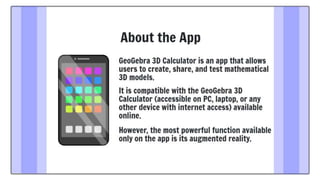 GeoGebra 3D AR Guide | PPT