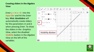 GeoGebra 3 | PPTX | Technology & Computing