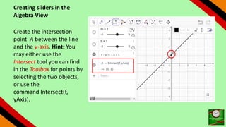 GeoGebra 3 | PPTX | Technology & Computing