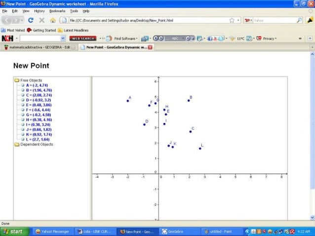 Geogebra by Lidia Costache | PPT