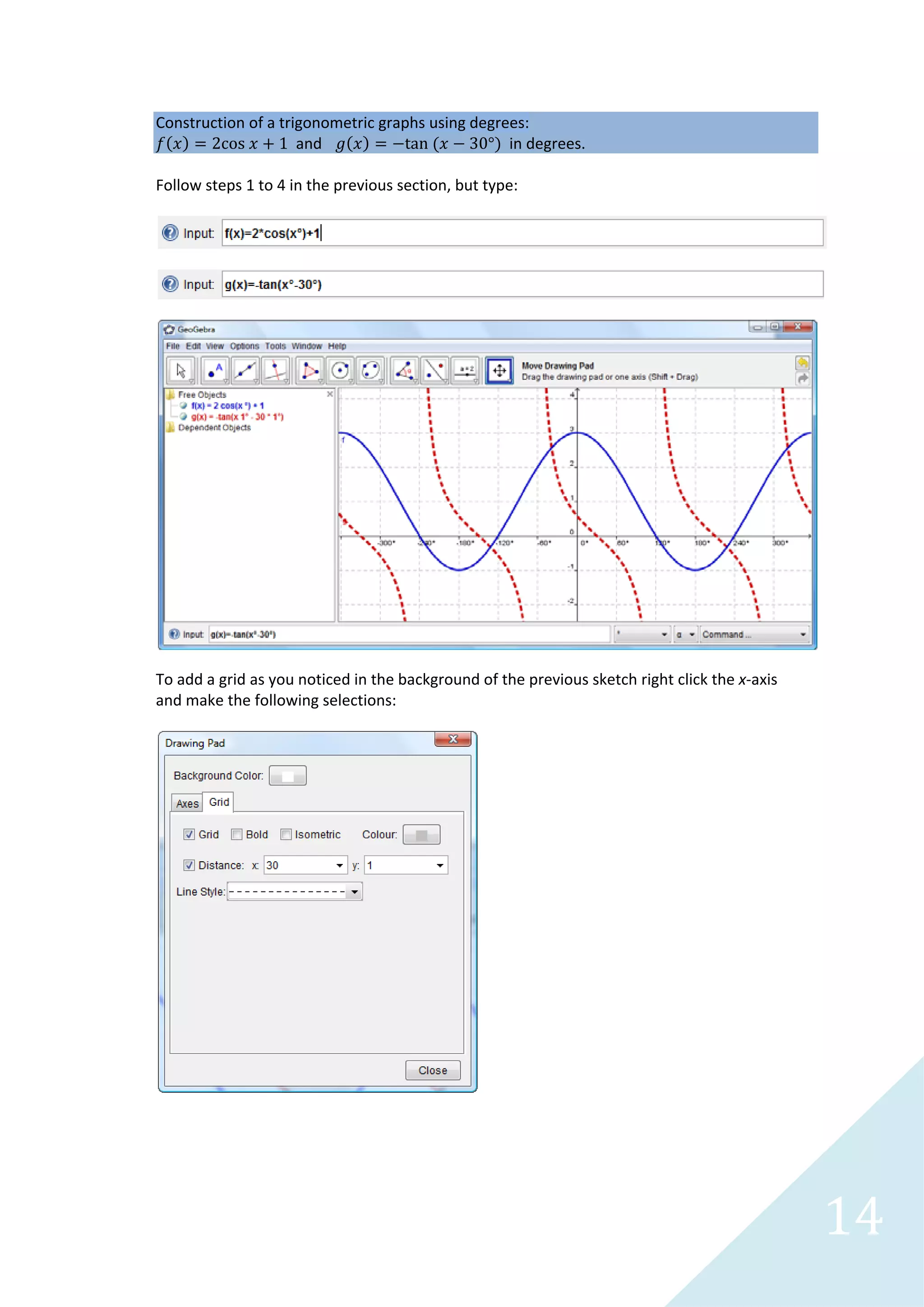 Geo gebra in 10 lessons gerrit stols (1) | PDF