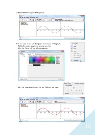 Geo gebra in 10 lessons gerrit stols (1) | PDF | 3-D Graphics | Computer Software and Applications