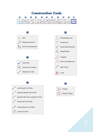 Geo gebra in 10 lessons gerrit stols (1) | PDF | 3-D Graphics | Computer Software and Applications