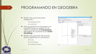 Geogebra- La Presentacion | PDF