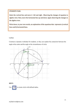 Geogebra panduan | PDF